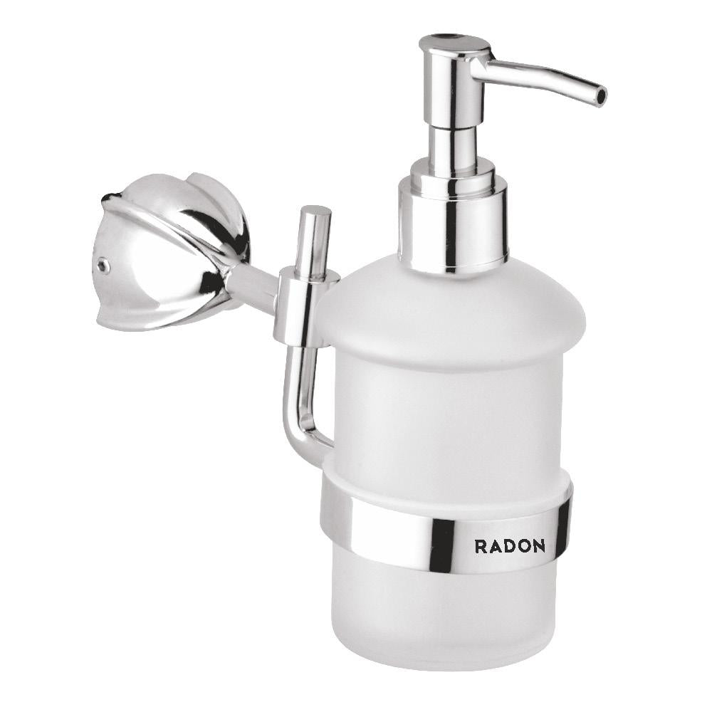 BLOOM LIQUID SOAP DISPENSER (CHROME) – Radon India
